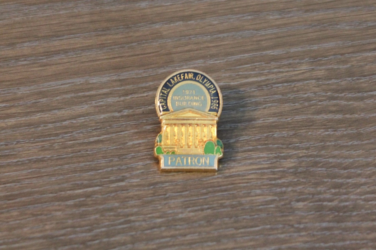 Vintage 1986 Capital Lakefair Olympia Patron Insurance Building 1921 ...