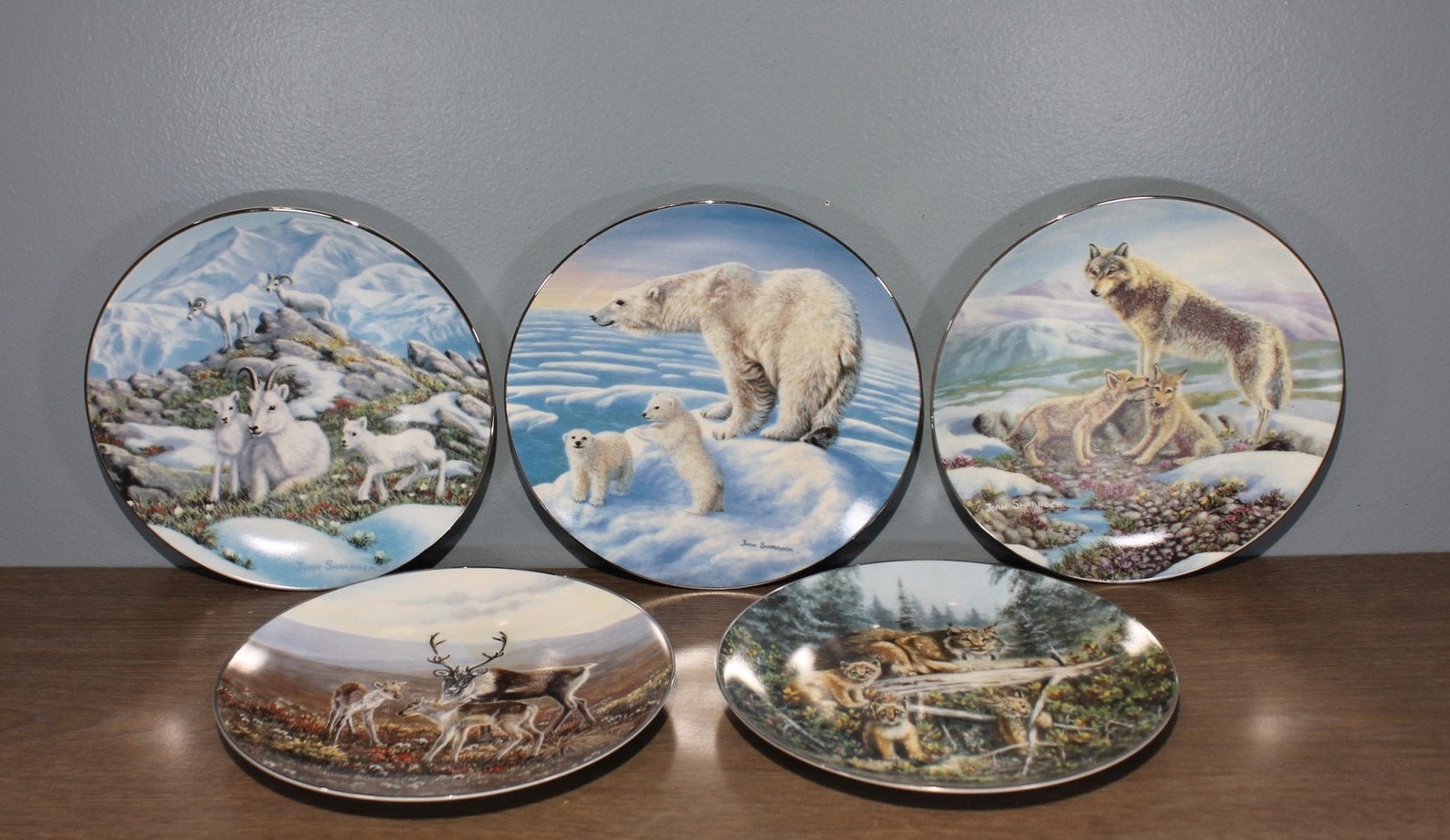 Vintage 1990s Set of Five Joan Sharrock Treasures of the Artic | Etsy