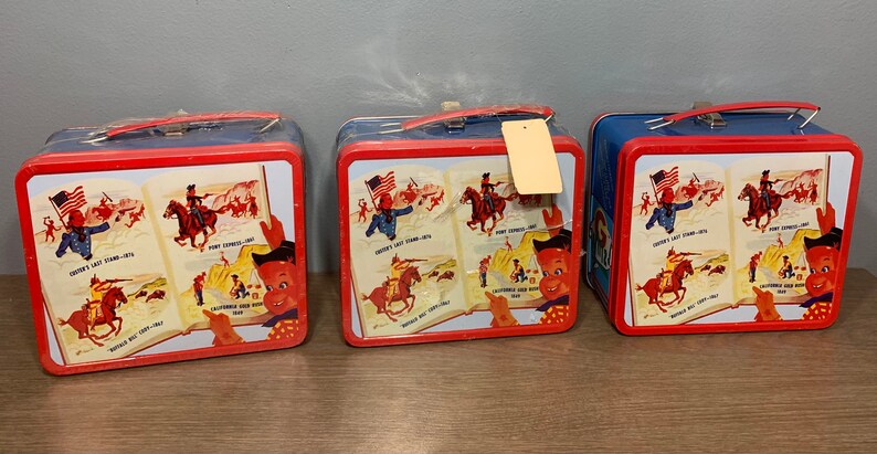 Vintage Howdy Doody Collectible Metal Lunch Box - Etsy