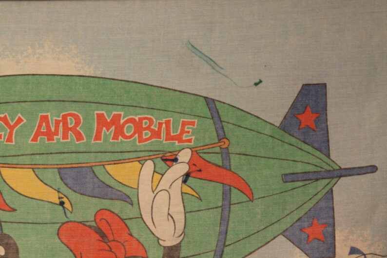 Vintage 1980s Disney Mickey and Minnie Mouse Air Mobile Blimp - Etsy