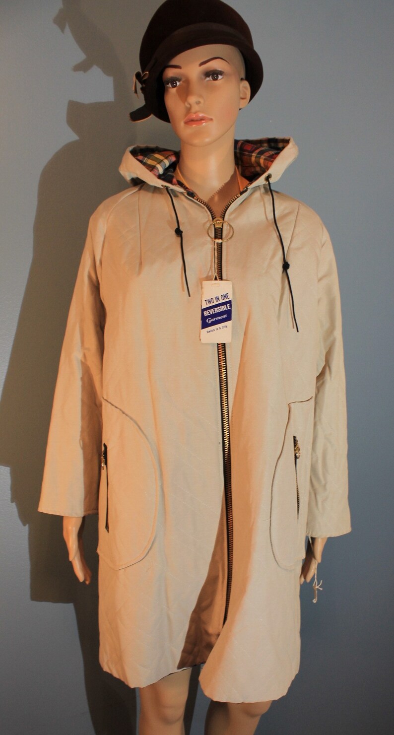 Vintage 1950s-1960s Two in One Reversible Garment Switch in a | Etsy