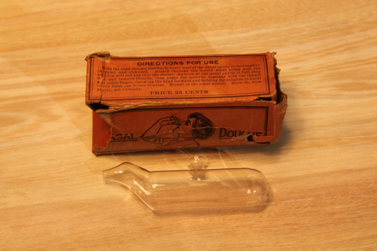 Vintage 1920s-1930s Blown Glass Nasal Douche Sinus Irrigation | Etsy