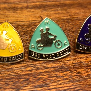 Set of 5 Vintage 1982-1986 American Motorcycle Association AMA Road ...
