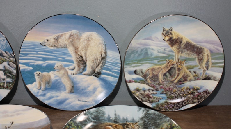 Vintage 1990s Set of Five Joan Sharrock Treasures of the Artic | Etsy