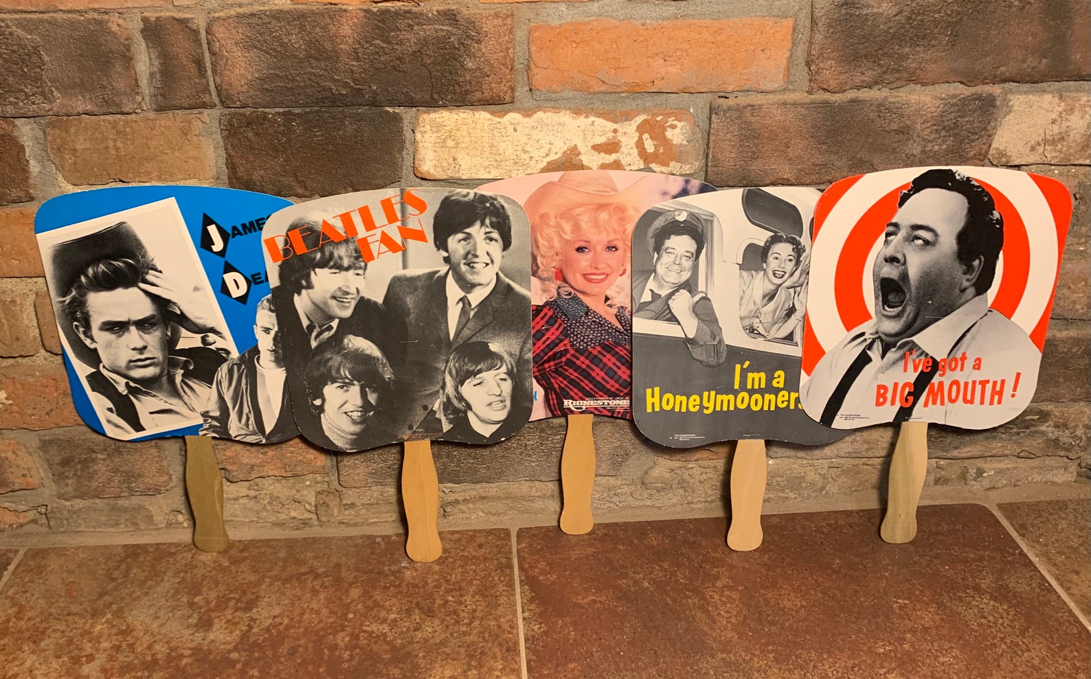 Vintage 1980s Collectible Celebrity Cardboard and Wood Hand - Etsy