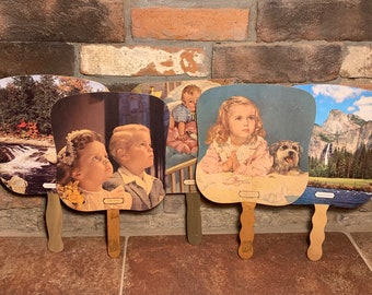 Antique Church Fans - Etsy