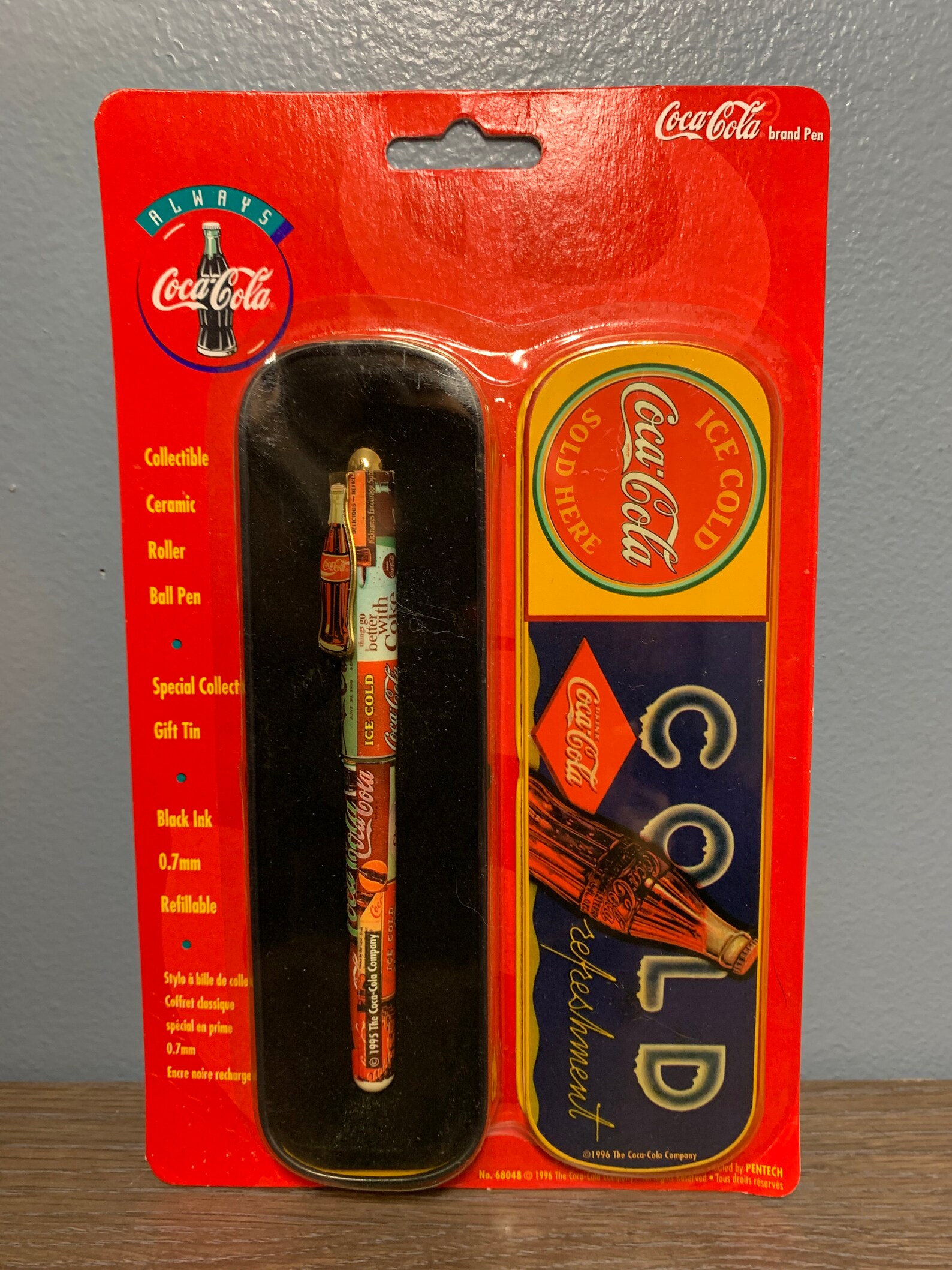 Vintage Collectible Coca-cola Ceramic Roller Ball Pen Special ...