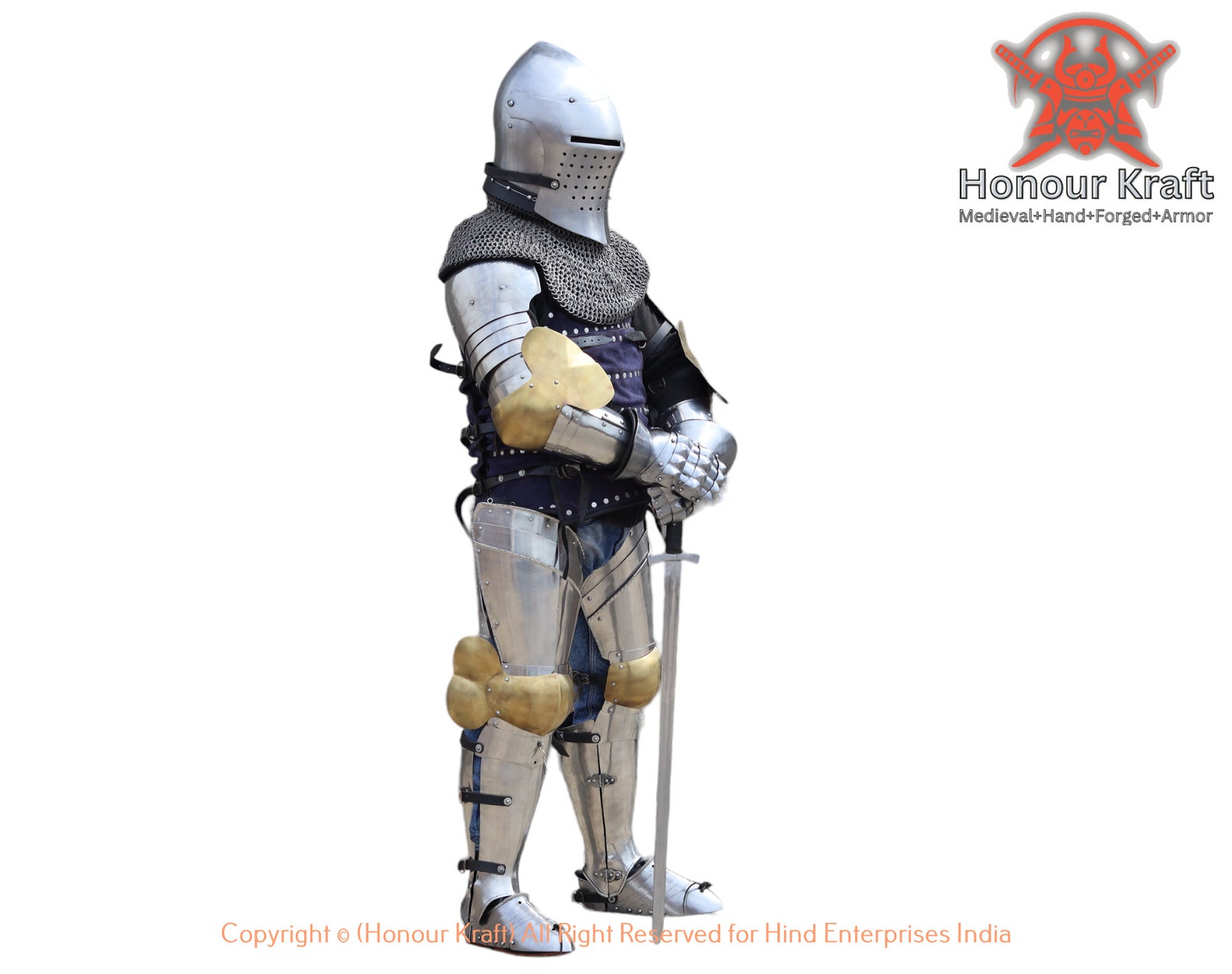 Buhurt Full Armor Suit: Medieval Combat HMB SCA Armor Kit - Etsy