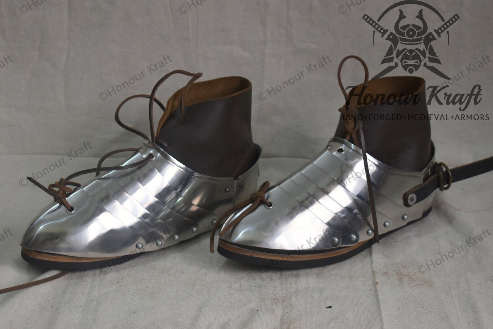 Steel Armour Medieval Foot Armour Pair of Foot Protection - Etsy