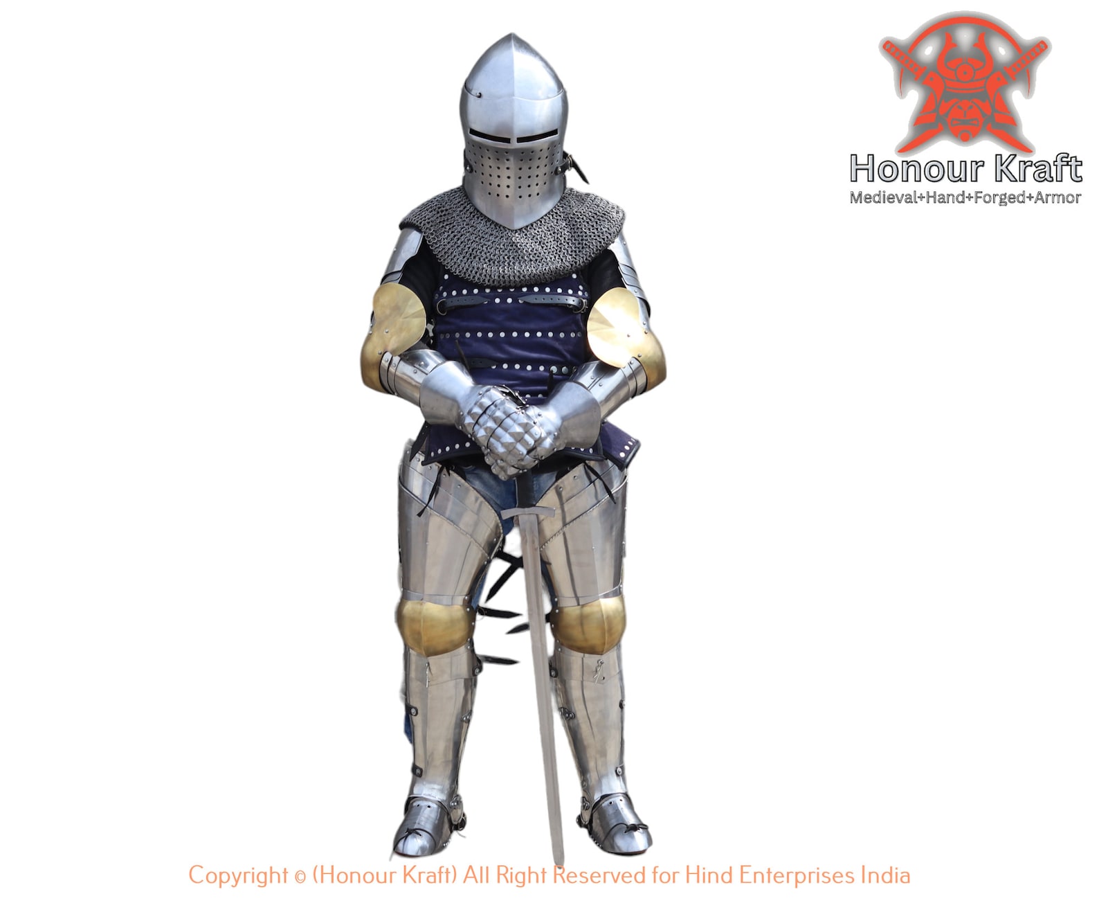 Buhurt Full Armor Suit: Medieval Combat HMB SCA Armor Kit - Etsy
