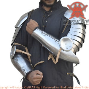 Arms Armor Steel Pair Set for Armor Pair HMB Buhurt Battle Combat for ...