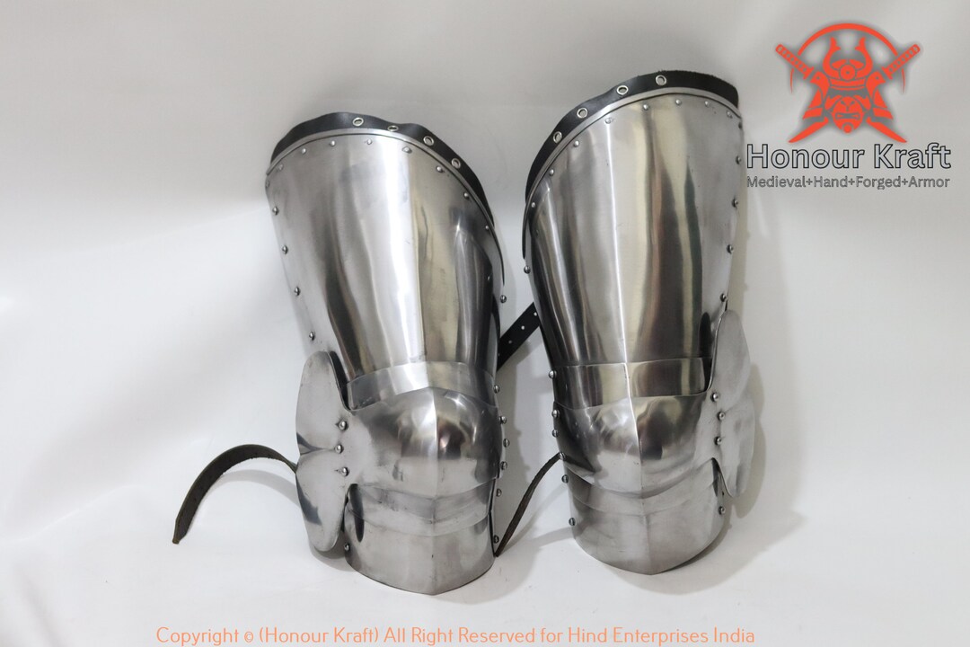 Early 15th Century Italian Legs Armor Buhurt Medieval Thai Armor Steel ...