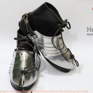 Hand-forged Sabaton Steel Armor Boots: Medieval Buhurt Combat - Etsy