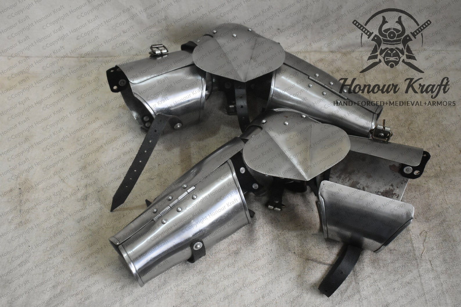 Steel Arms Armor Medieval Steel Arms Armour for Combat SCA HMB - Etsy