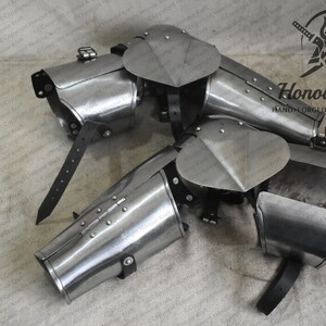 Steel Arms Armor Medieval Steel Arms Armour for Combat SCA HMB - Etsy