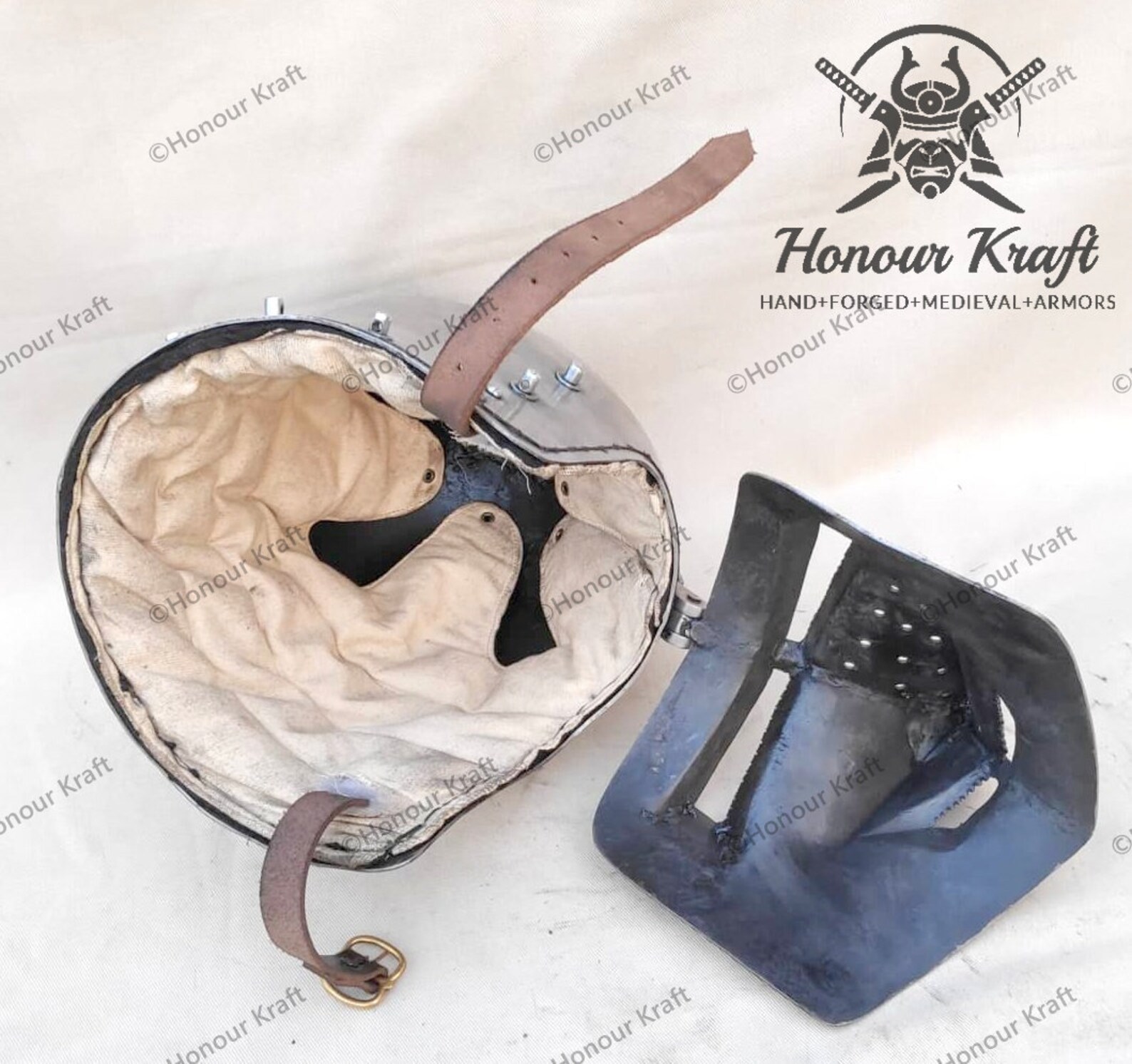 Medieval Beak Face Helmet Armour Steel Head Protection Armor - Etsy