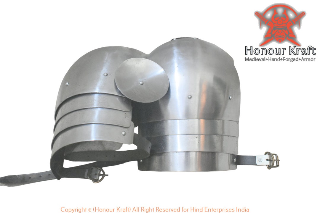 Steel Pauldron Shoulder Armor Medieval Combat SCA Buhurt - Etsy