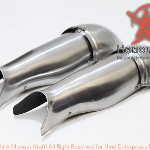 Custom-made Medieval Roman Leg Greaves Armor for SCA, Reenactment, HEMA ...