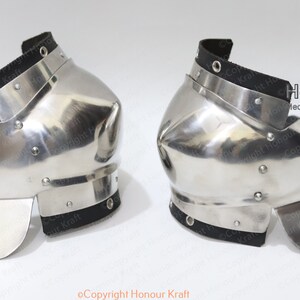 Elbow Cops Armor Medieval Steel Mobility Plates Elbow Cops Armour Pair ...