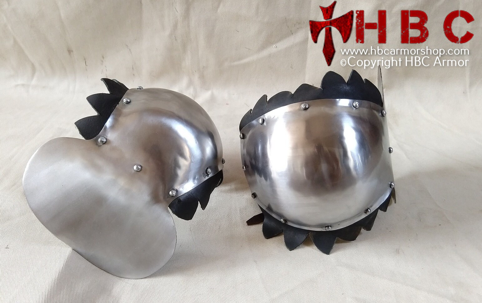 Steel Armor Medieval Steel Knee Cops Historical 14th Century | Etsy