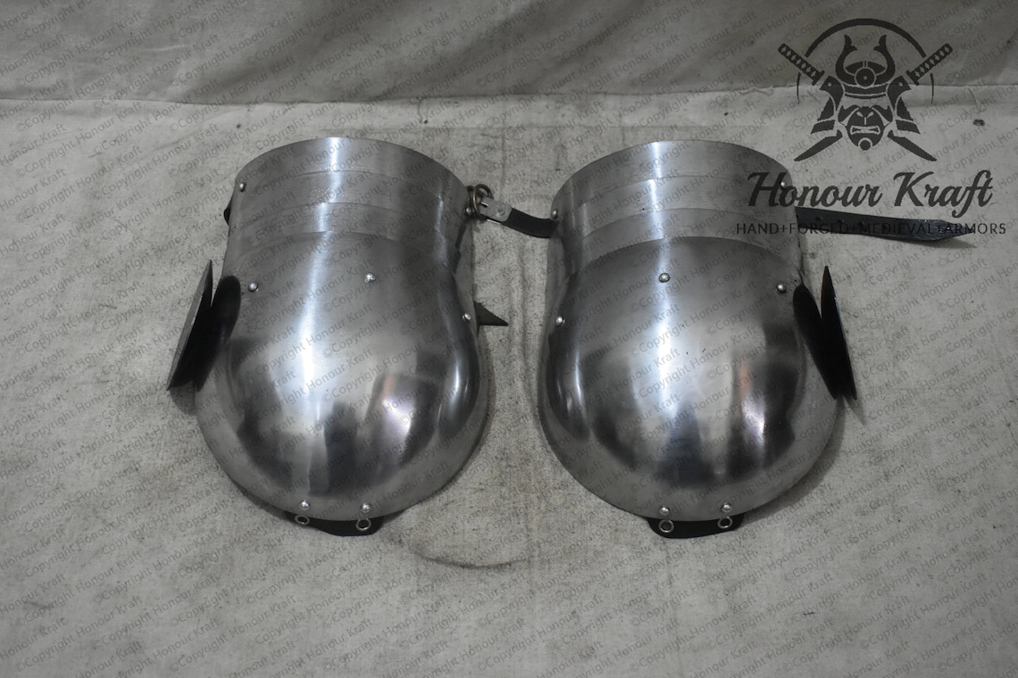 Steel Pauldron Shoulder Armor Medieval Combat SCA Buhurt - Etsy