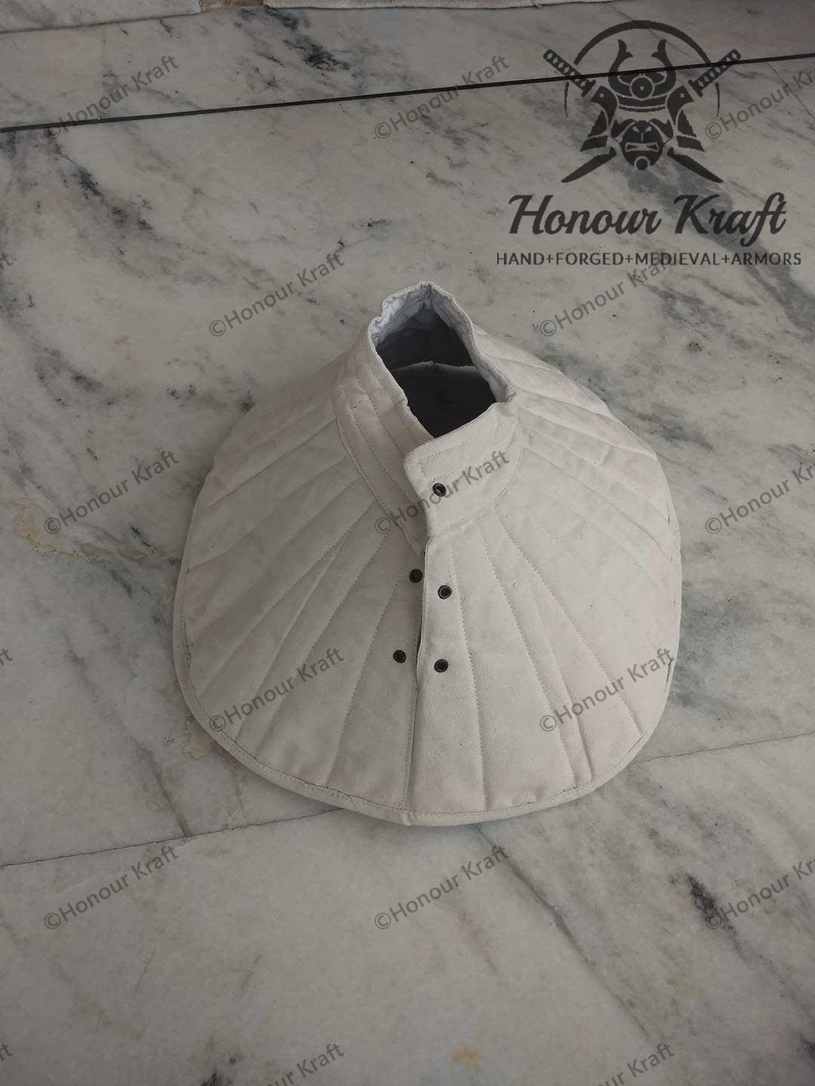 Medieval Padded Collar for SCA & Reenactment Medieval Costume - Etsy