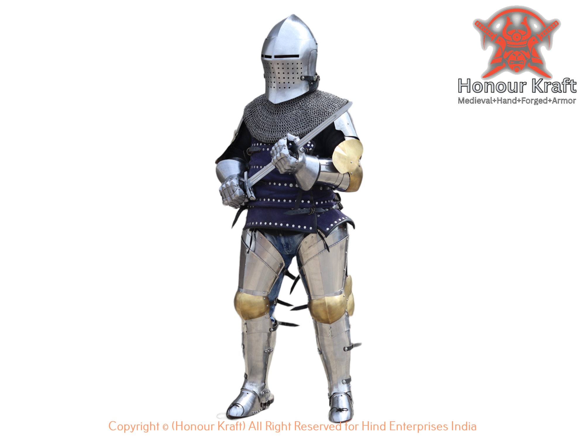 Buhurt Full Armor Suit: Medieval Combat HMB SCA Armor Kit - Etsy