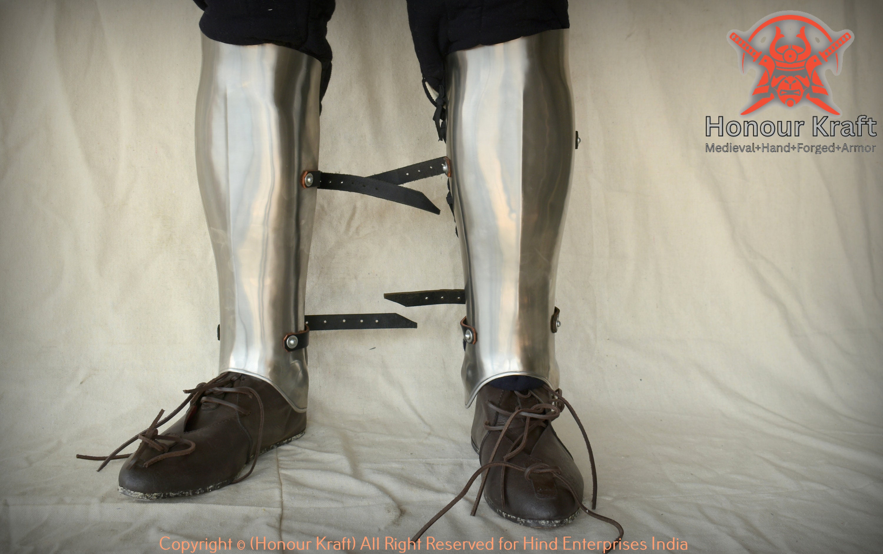 Steel Leg Greaves: SCA Combat Armor, Leg Protection - Etsy