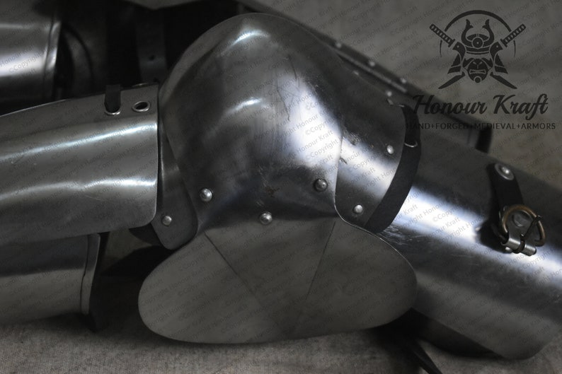 Steel Arms Armor Medieval Steel Arms Armour for Combat SCA HMB - Etsy