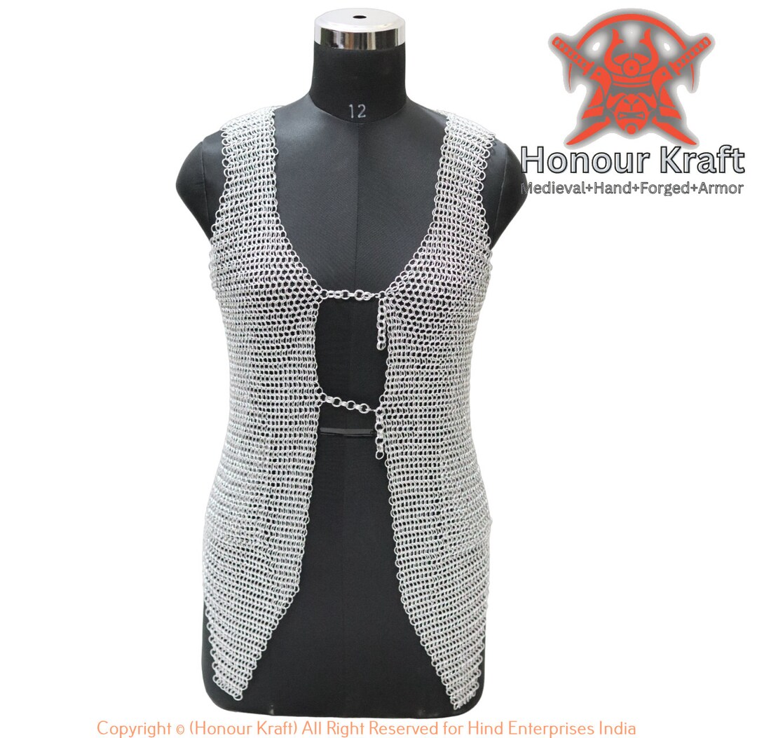 Chainmail Shirt Without Sleeve for Fancy Dress Competition - Etsy