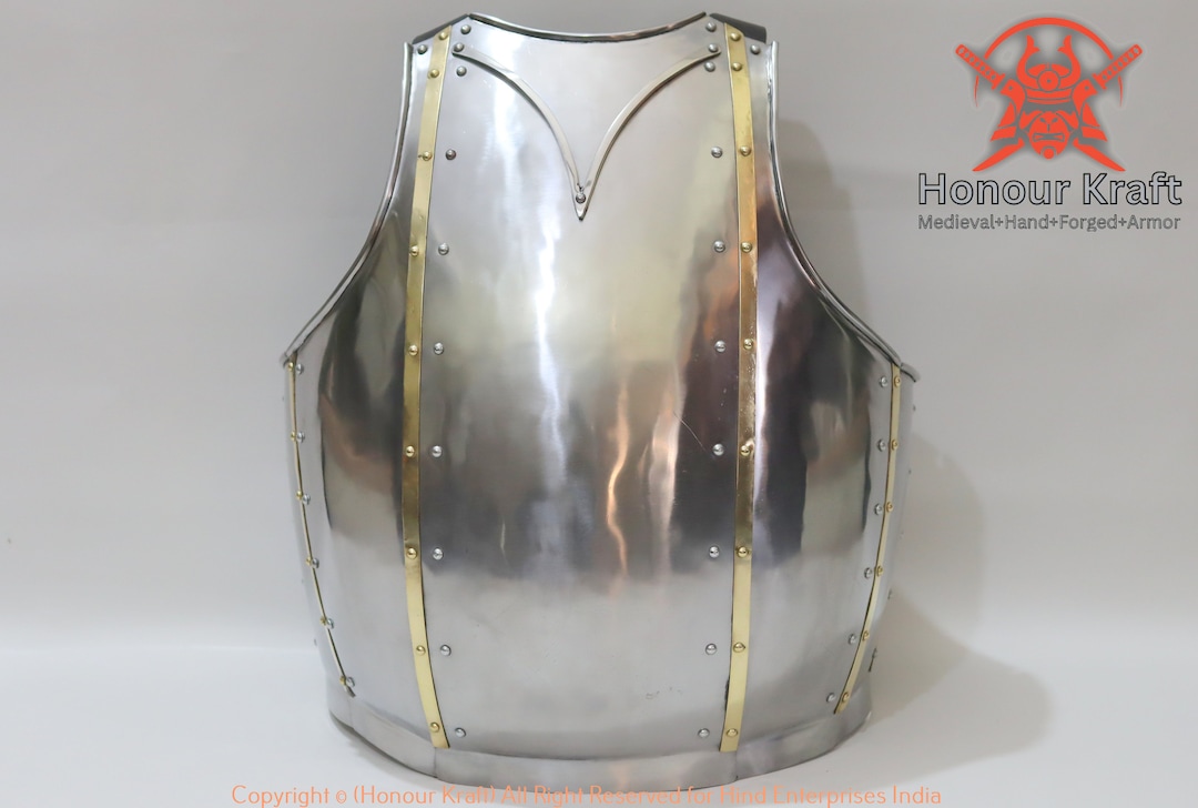 Churburg Style Steel Breastplate - Medieval Body Armor - Etsy