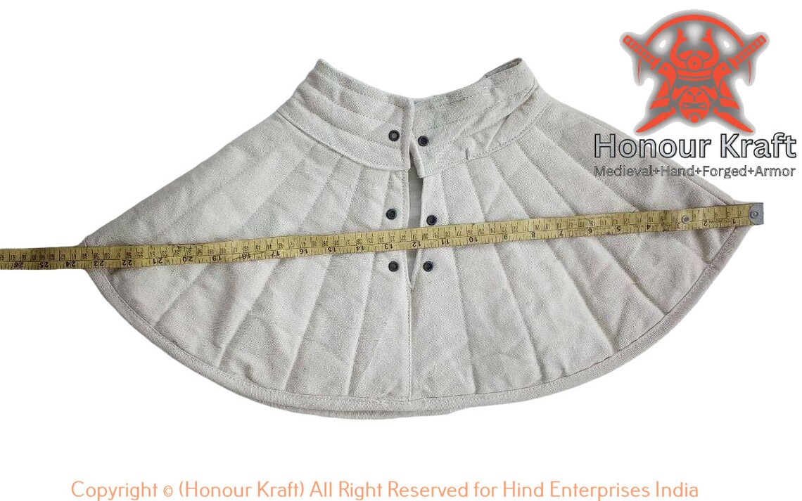 Medieval Padded Collar for SCA & Reenactment Medieval Costume LARP - Etsy