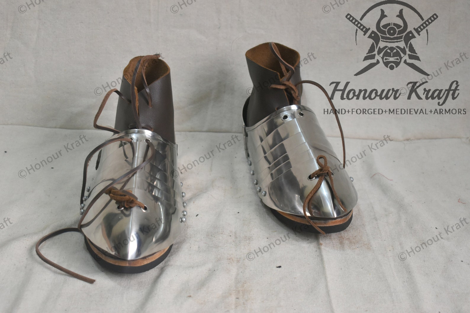 Steel Armour Medieval Foot Armour Pair of Foot Protection - Etsy