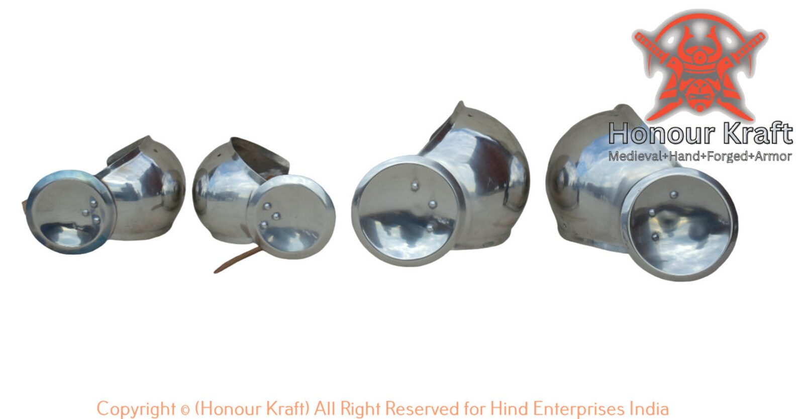 Steel Knee & Elbow Cops Set for Protection Armor for Sca/imcf/hmb/botn ...
