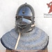 Medieval Beak Face Helmet Armour Steel Head Protection Armor - Etsy