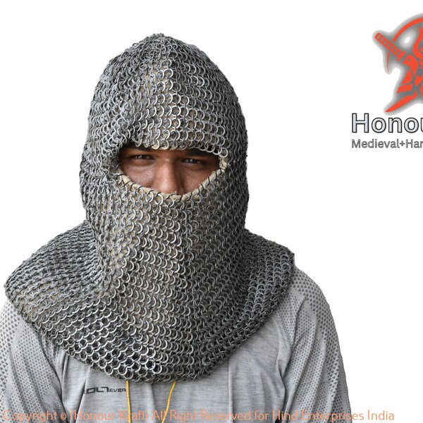 Chainmail Hood - Etsy