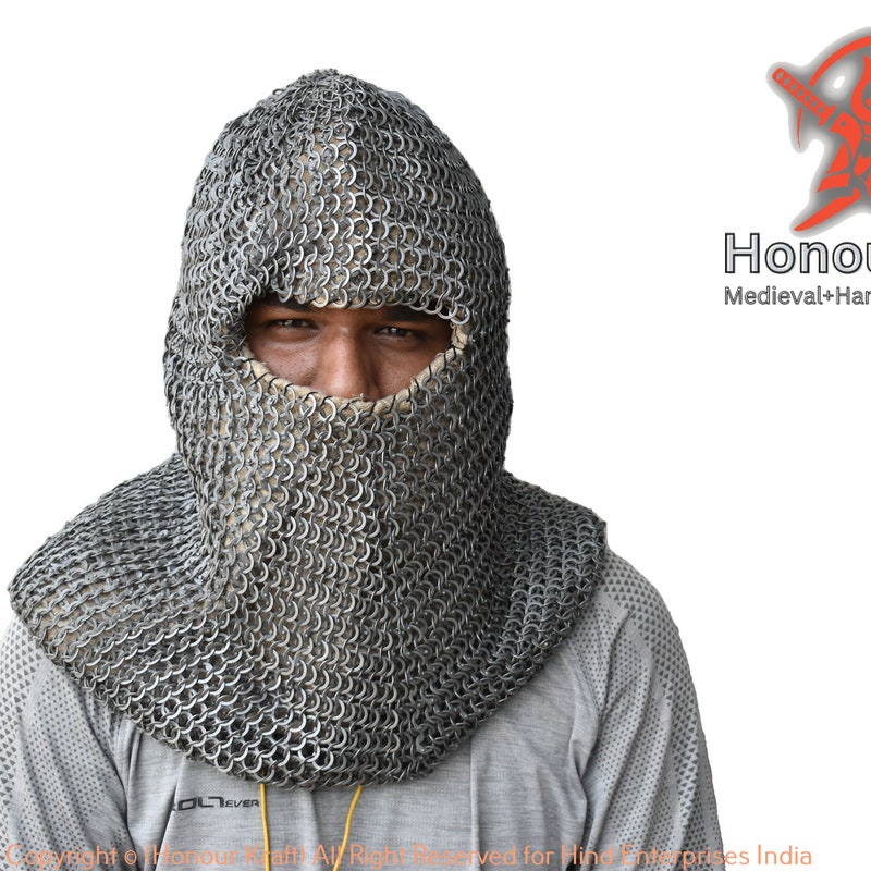 Chainmail Hood - Etsy