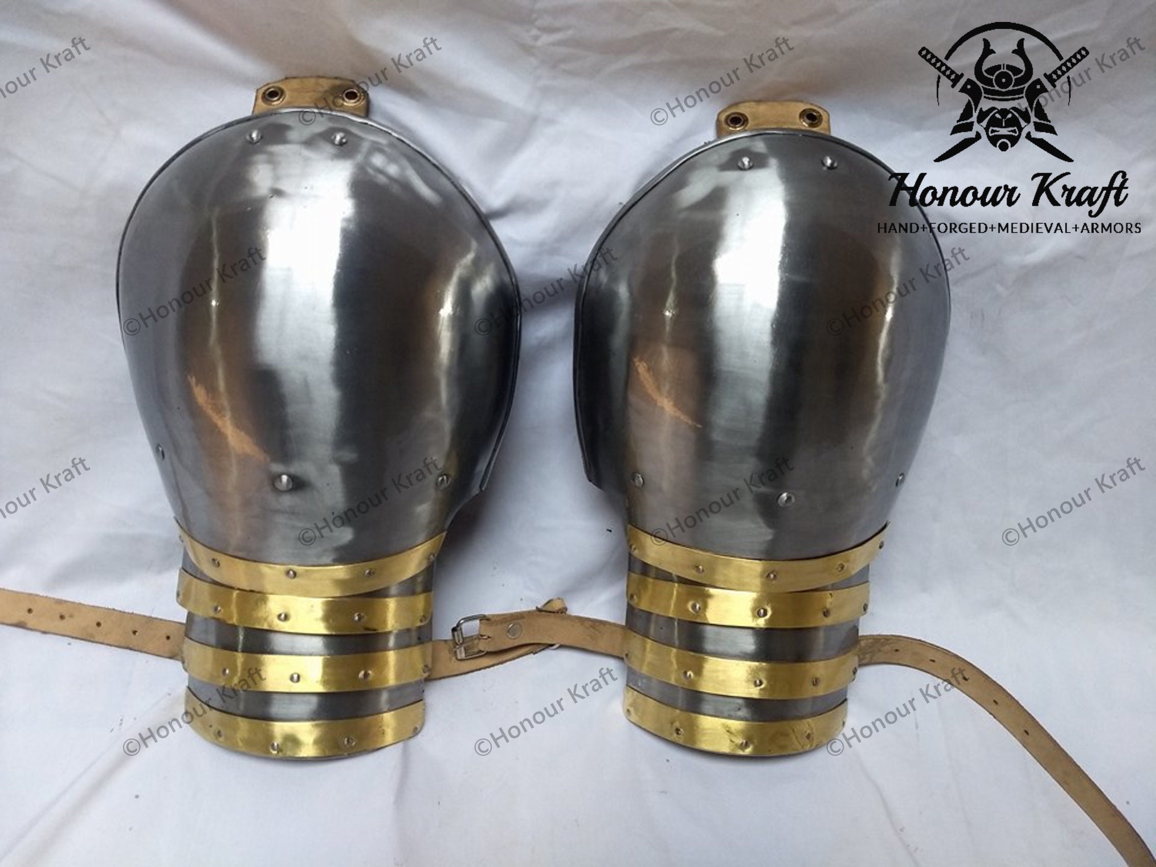 Medieval Steel Pauldron Shoulder Armour for SCA HMB Buhurt - Etsy