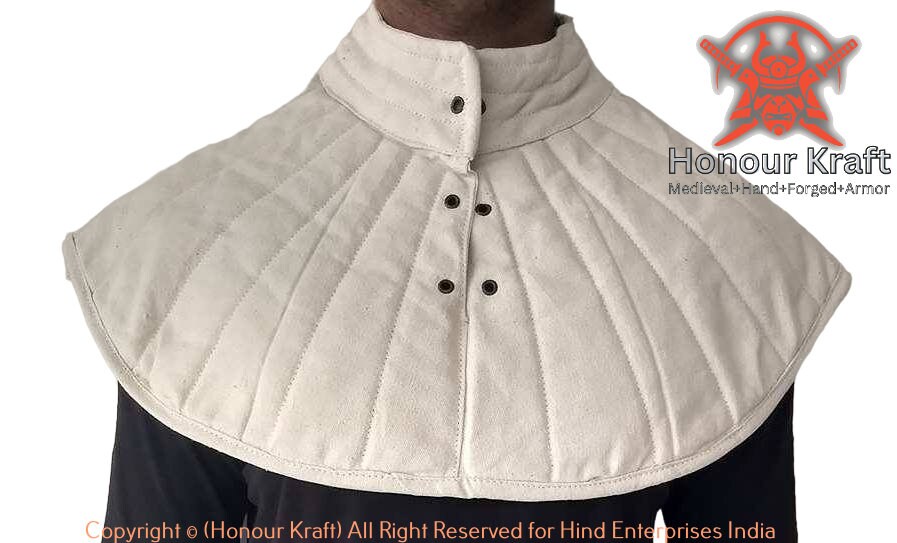 Medieval Padded Collar for SCA & Reenactment Medieval Costume LARP - Etsy
