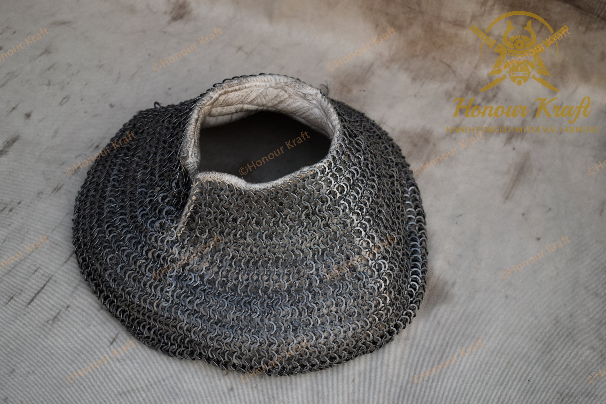 Medieval Chainmail Coif Neck Protection Armour for Neck Spine - Etsy