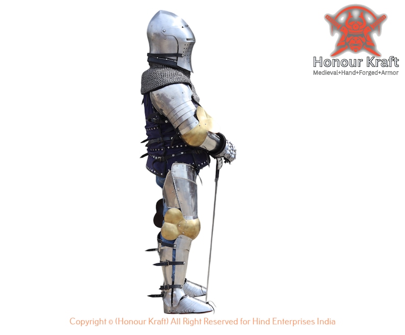 Buhurt Full Armor Suit: Medieval Combat HMB SCA Armor Kit - Etsy