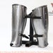 Custom-made Medieval Roman Leg Greaves Armor for SCA, Reenactment, HEMA ...
