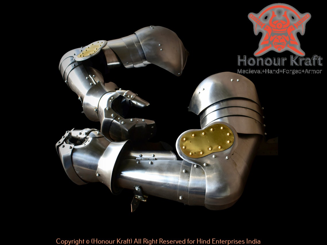 Arms Armor for Buhurt Combat Medieval HMB Knight Arms - Etsy