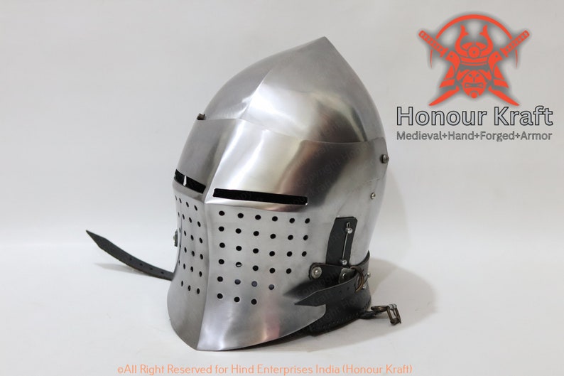 Spoleto-Helm-Bascinet für Buhurt-Stahlhelm. Spoleto-Rüstung ...