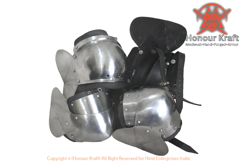 Steel Knight Armor: Medieval Elbow & Knee Cops for Buhurt SCA Combat - Etsy