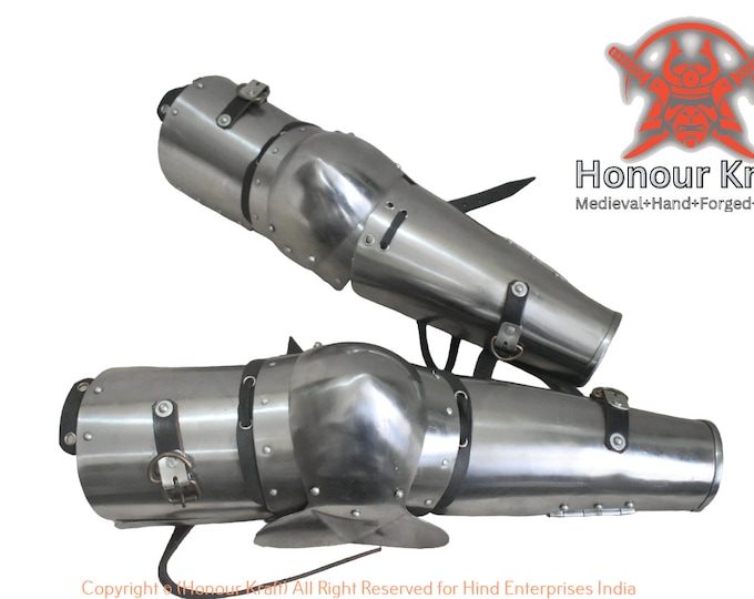 Steel Arms Armor Medieval Steel Arms Armour for Combat SCA HMB Buhurt ...