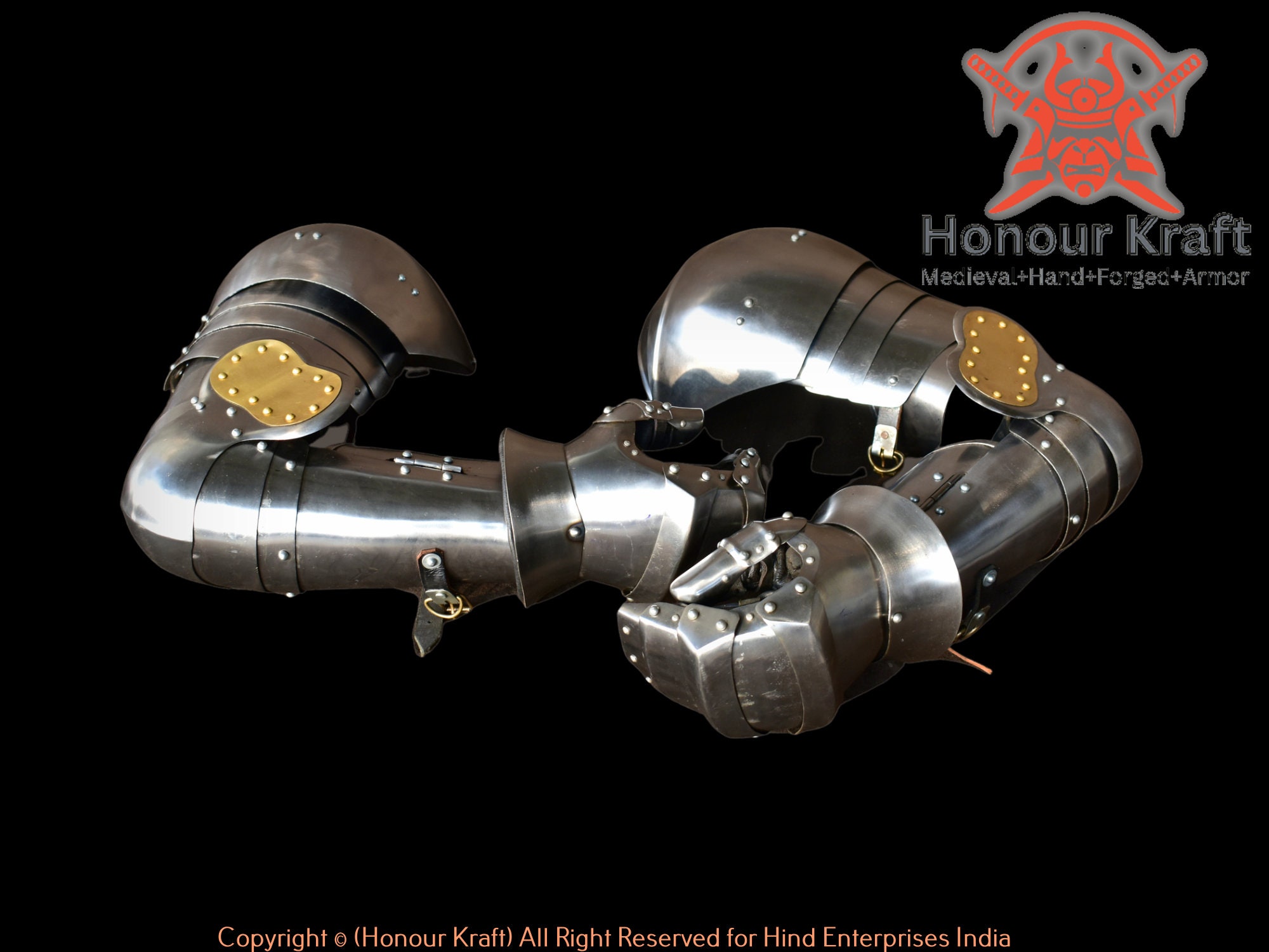 Arms Armor for Buhurt Combat Medieval HMB Knight Arms - Etsy