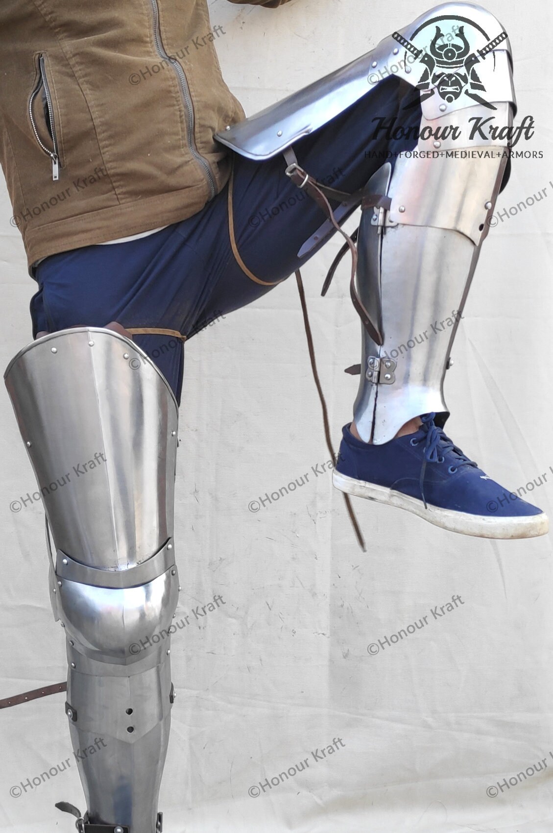 Medieval Steel Leg Full Leg Armour Historical 16th Century - Etsy