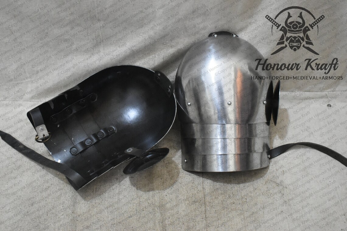 Steel Pauldron Shoulder Armor Medieval Combat SCA Buhurt - Etsy