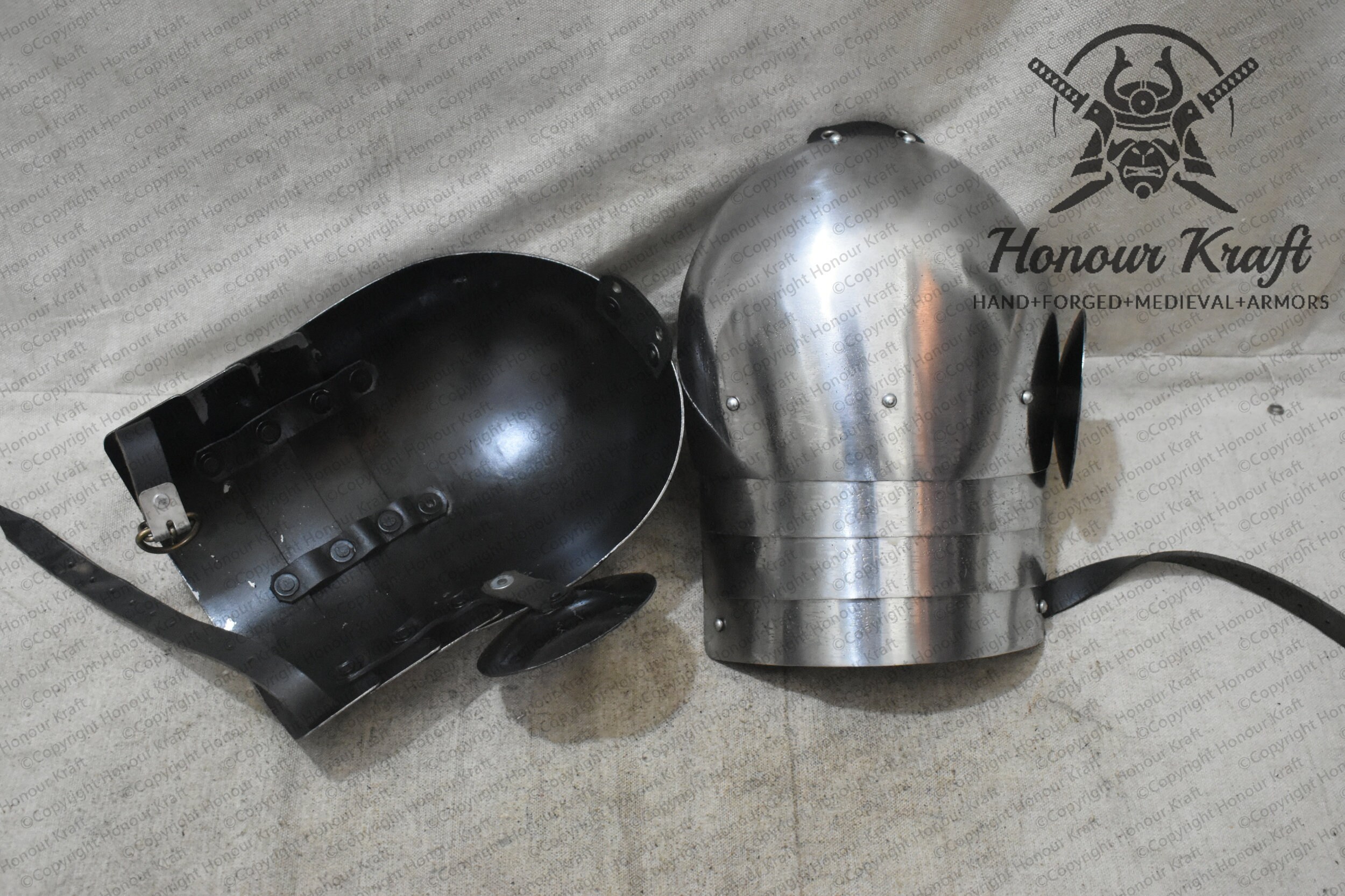 Steel Pauldron Shoulder Armor Medieval Combat SCA Buhurt - Etsy